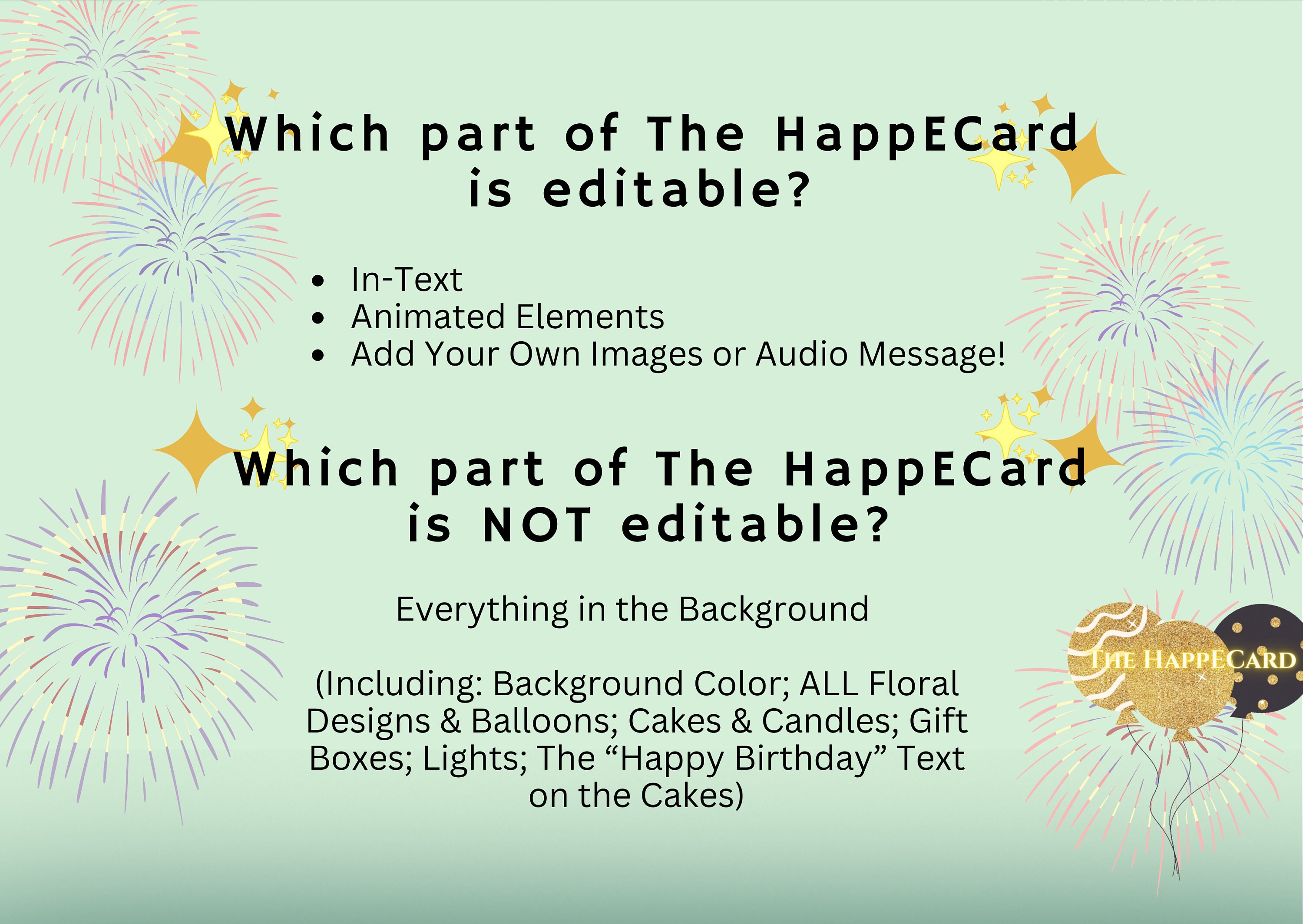 The Happecard, Animated Birthday Electronic Card, Happy Birthday ...