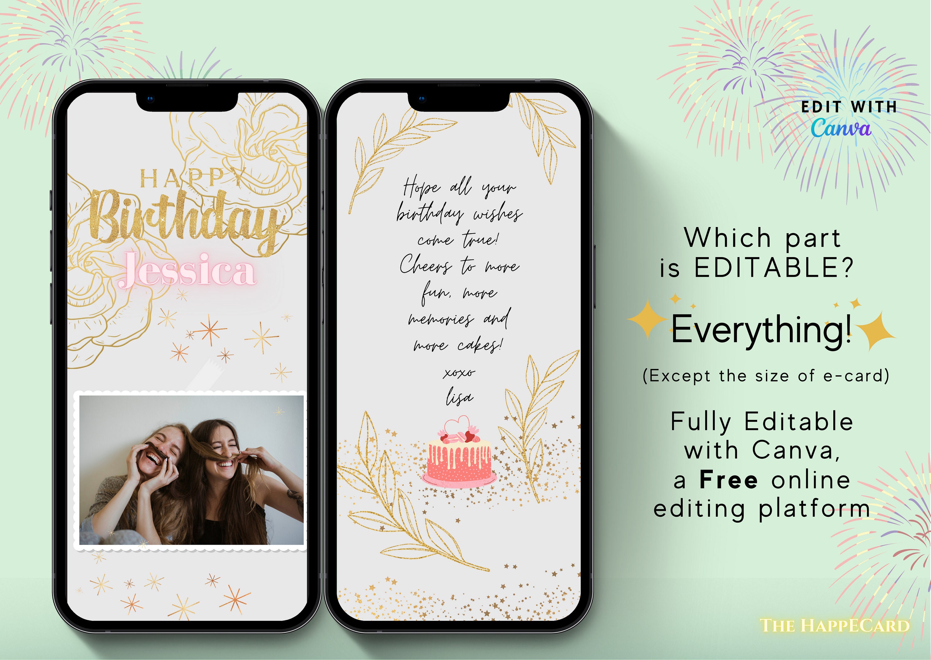 Animated Birthday Electronic Card, Happy Birthday Animated Ecard ...