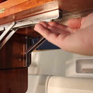 Sailboat Cockpit Table - in Makore - Etsy