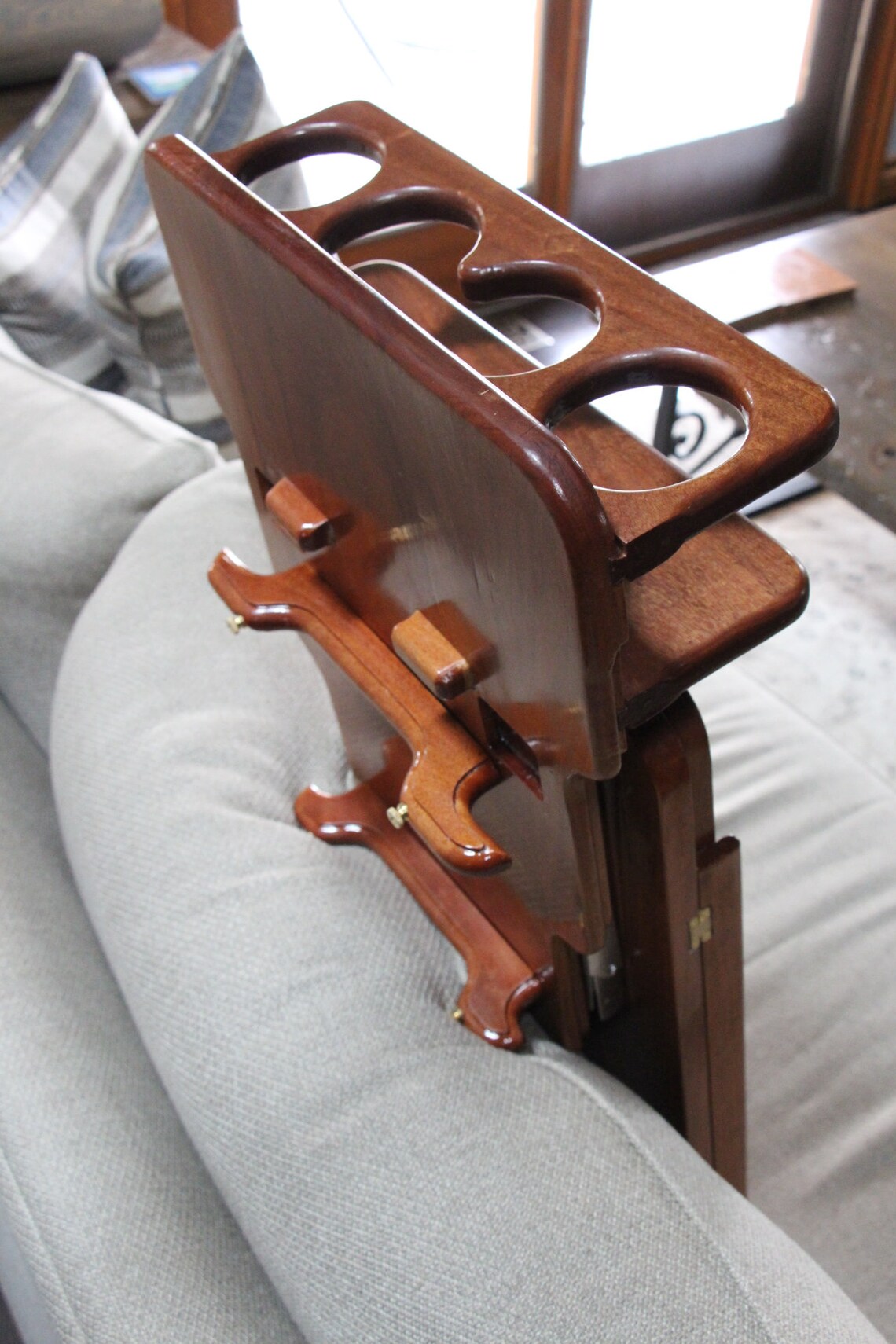 Sailboat Cockpit Table in Makore - Etsy