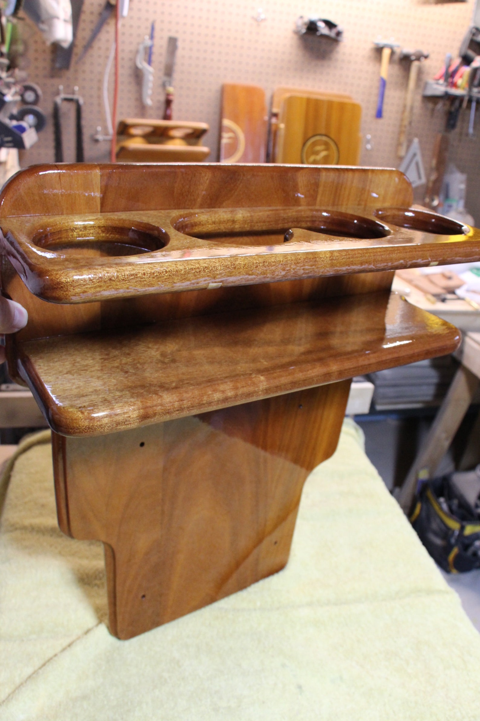 Sailboat Cockpit Table - in Makore - Etsy