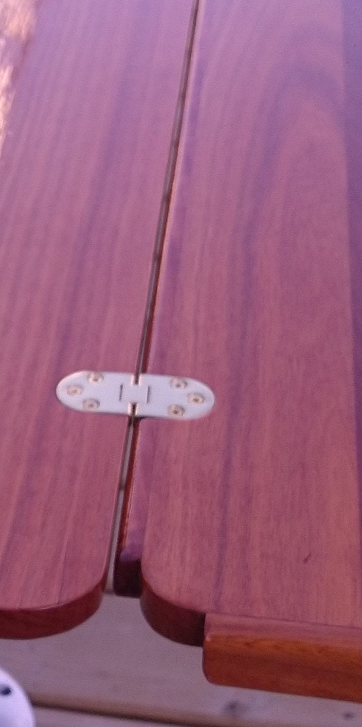 Pedestal Mounted Cockpit Table in Makore - Etsy