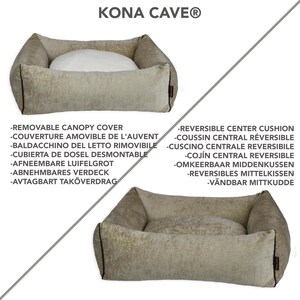 KONA CAVE® Luxury Velvet Cozy Cat Cave / Cozy Cave Dog Bed | Original ...