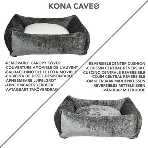 KONA CAVE® Luxury Velvet Cozy Cat Cave / Cozy Cave Dog Bed | Original ...