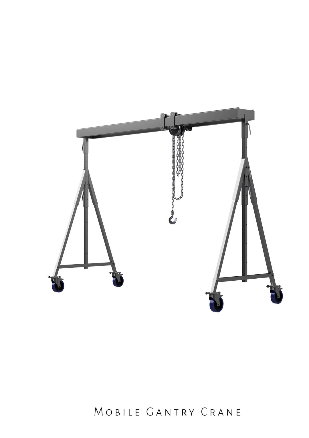 Gantry Crane PDF Plans - Extra Mobile and Versatile for Small Shops ...