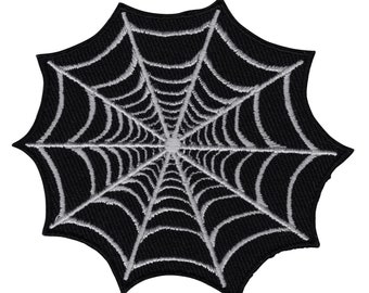 Spider Web Patch Patch Badge - Etsy
