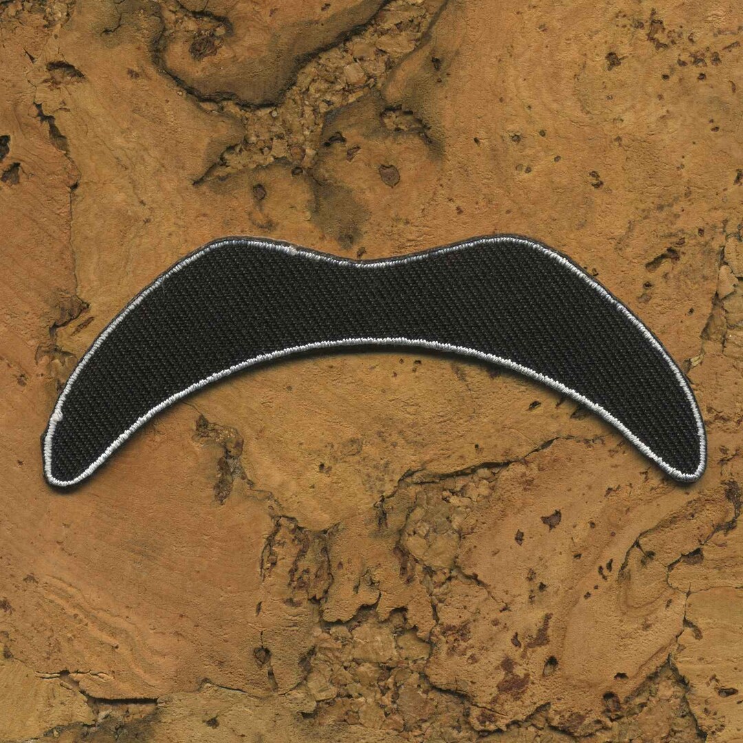 Patch Mustache Mustache Hanging Sticker - Etsy