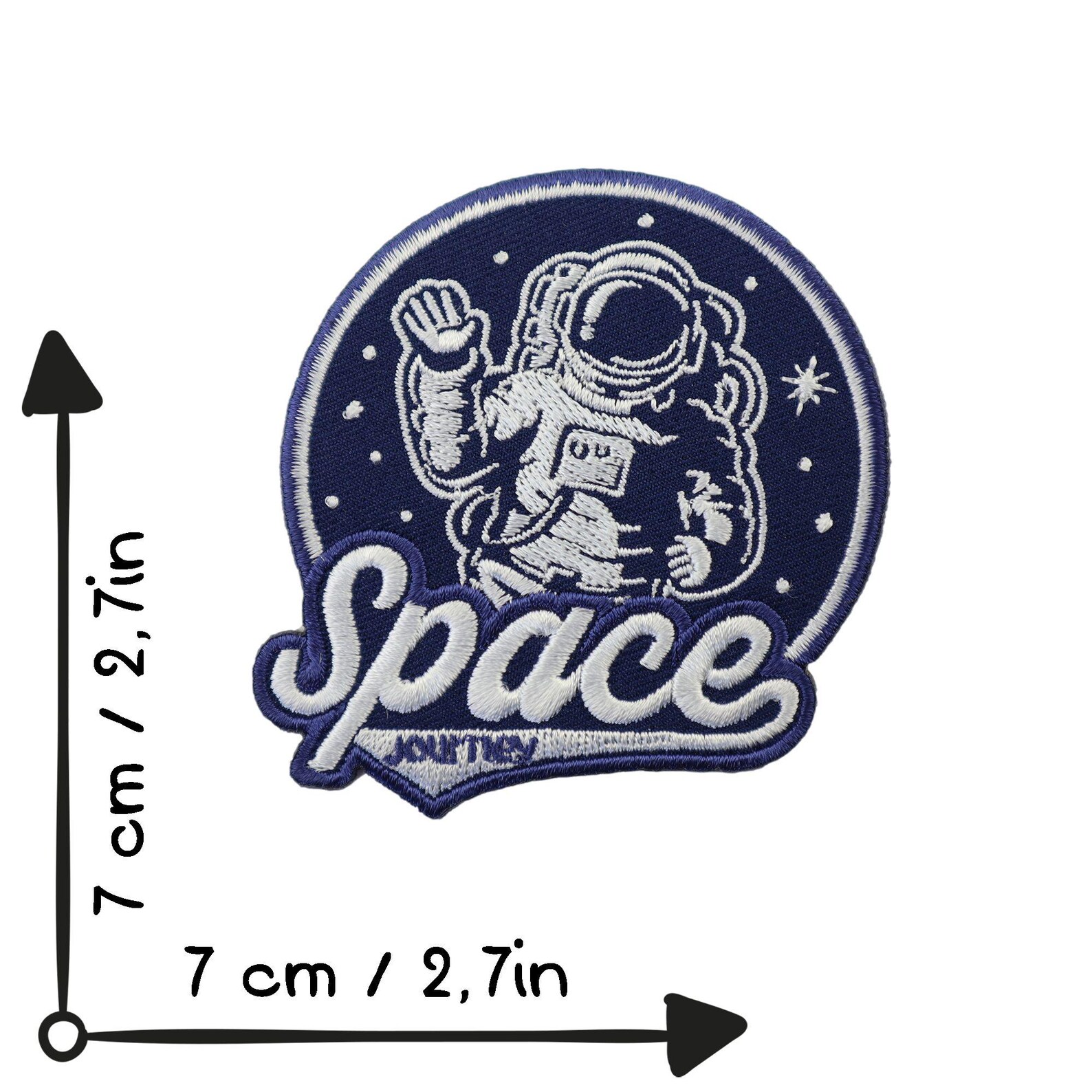 Patch - Space Journey - Astronaut - Blue and White - Etsy