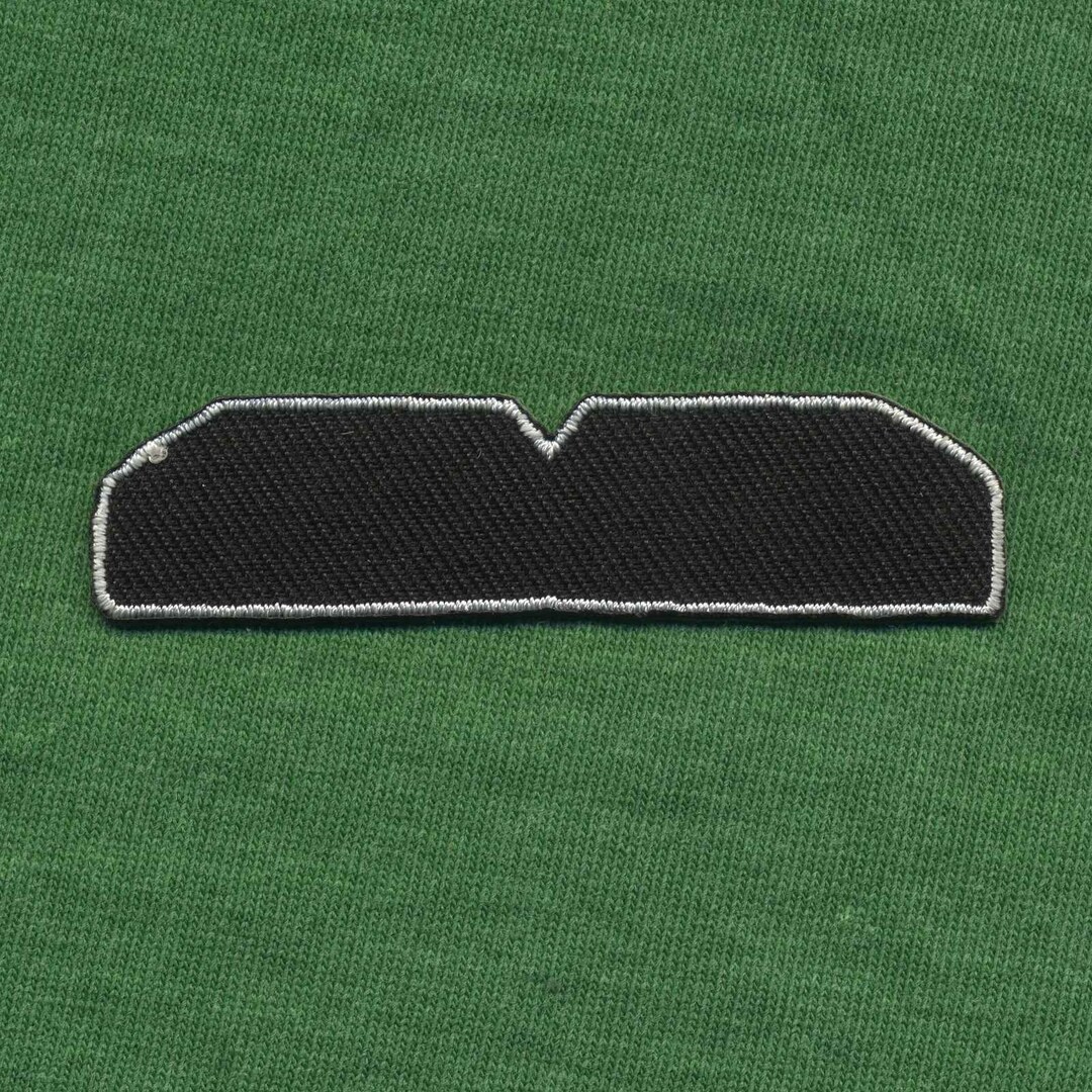 Patch Moustache Mustache Straight Thick Sticker - Etsy