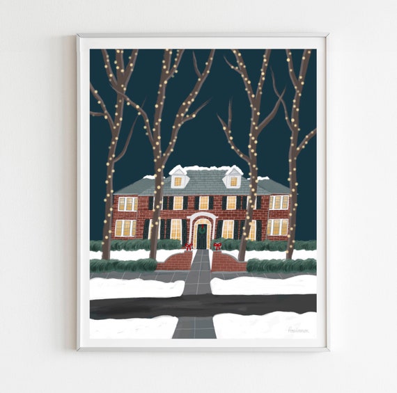 Home Alone Wall Art Classic Movie Art Print Print Christmas | Etsy