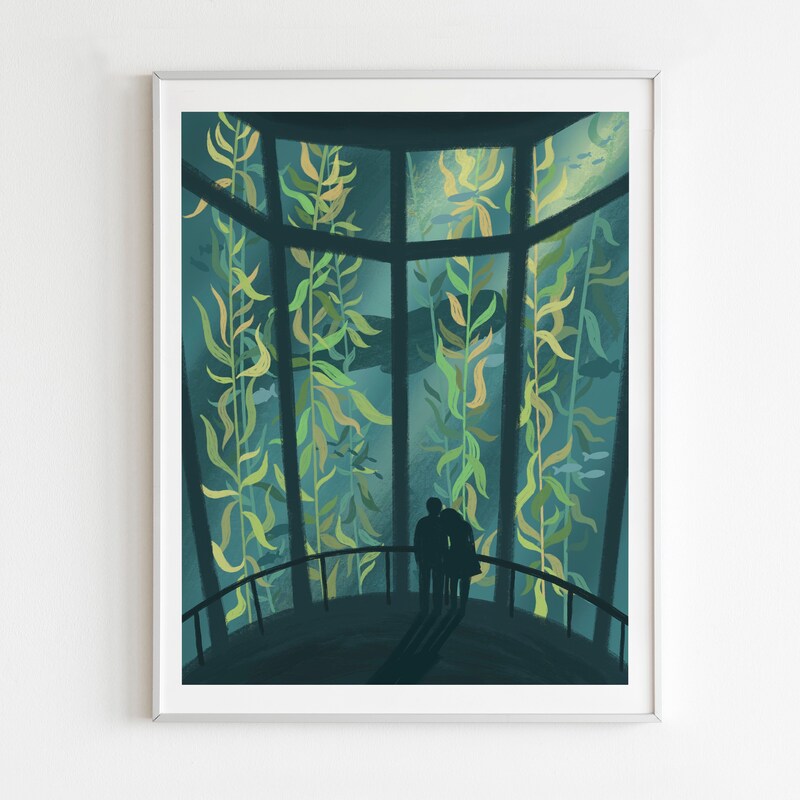 Kelp Forest Art - Etsy