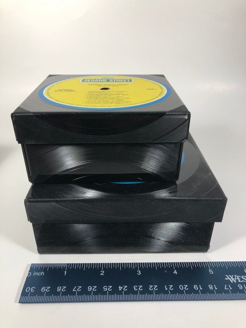 70s Music Repurposed Vinyl Record Box Keepsake Box James - Etsy