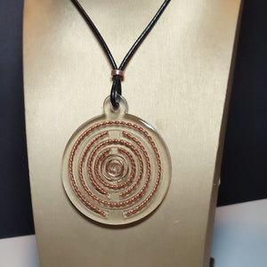 Multi-wave Lakhovsky Oscillator MWO Necklace 3D Printed Core Copper ...