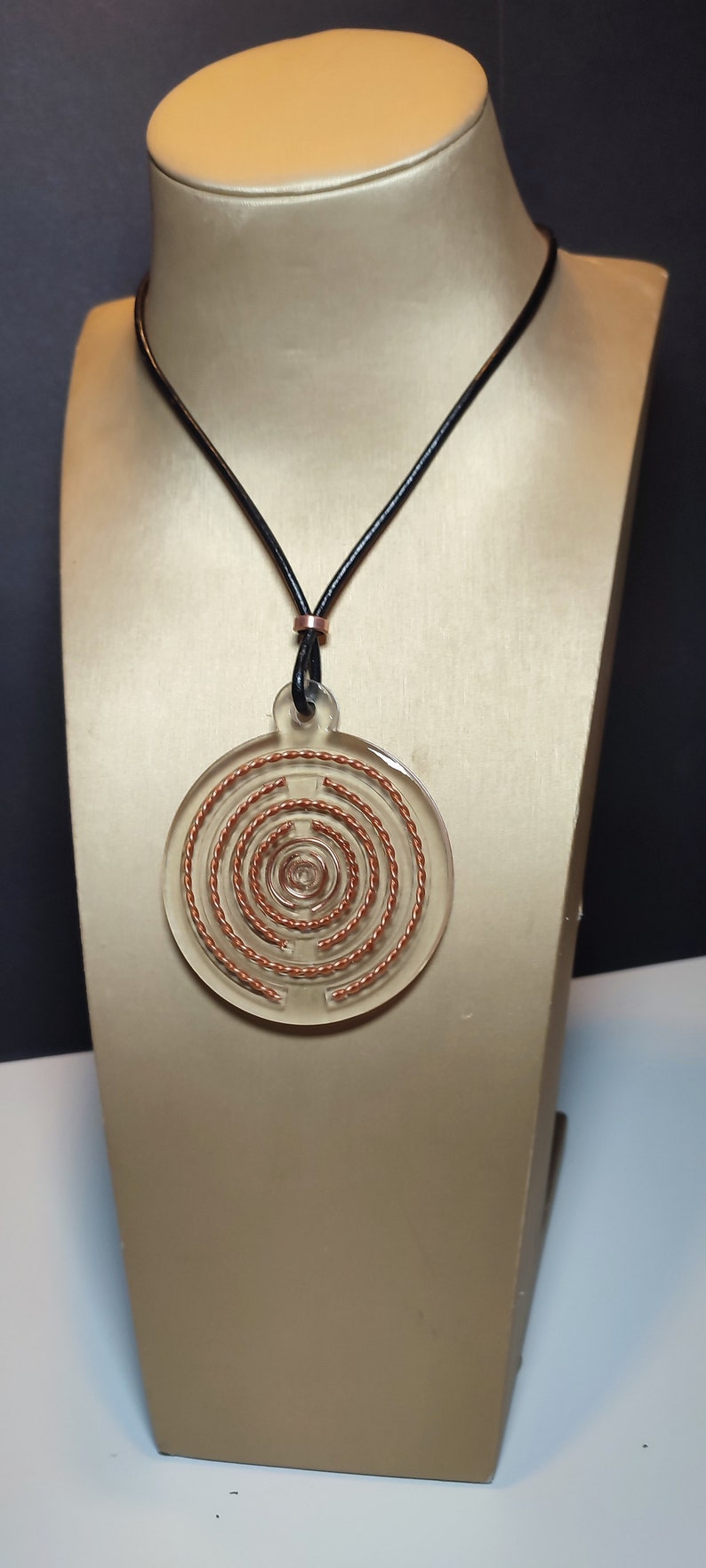 Multi-wave Lakhovsky Oscillator MWO Necklace 3D Printed Core Copper ...