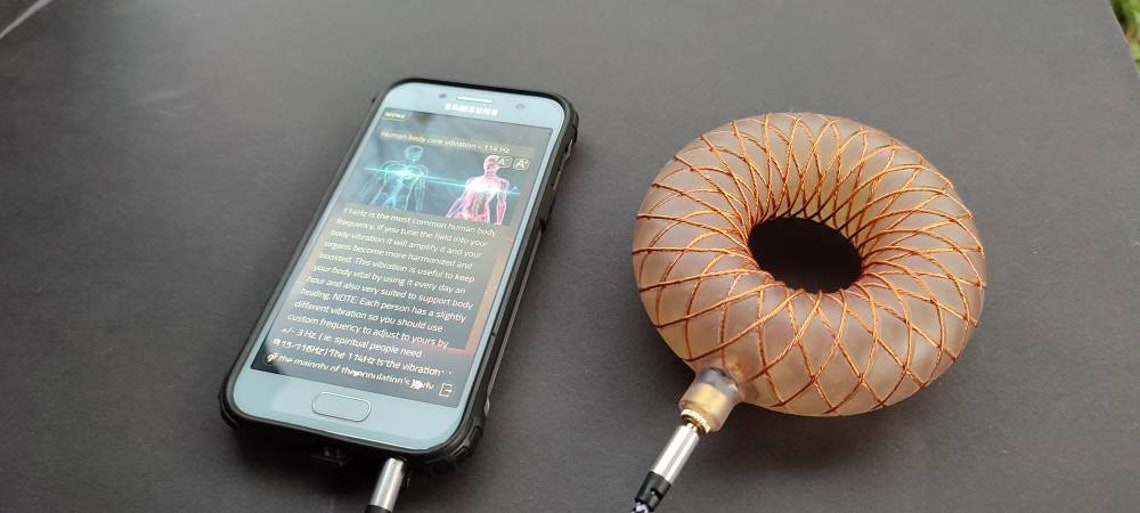 24 Turns Rodin Coil Scalar Toroidal Vortex Wave Generator - Etsy