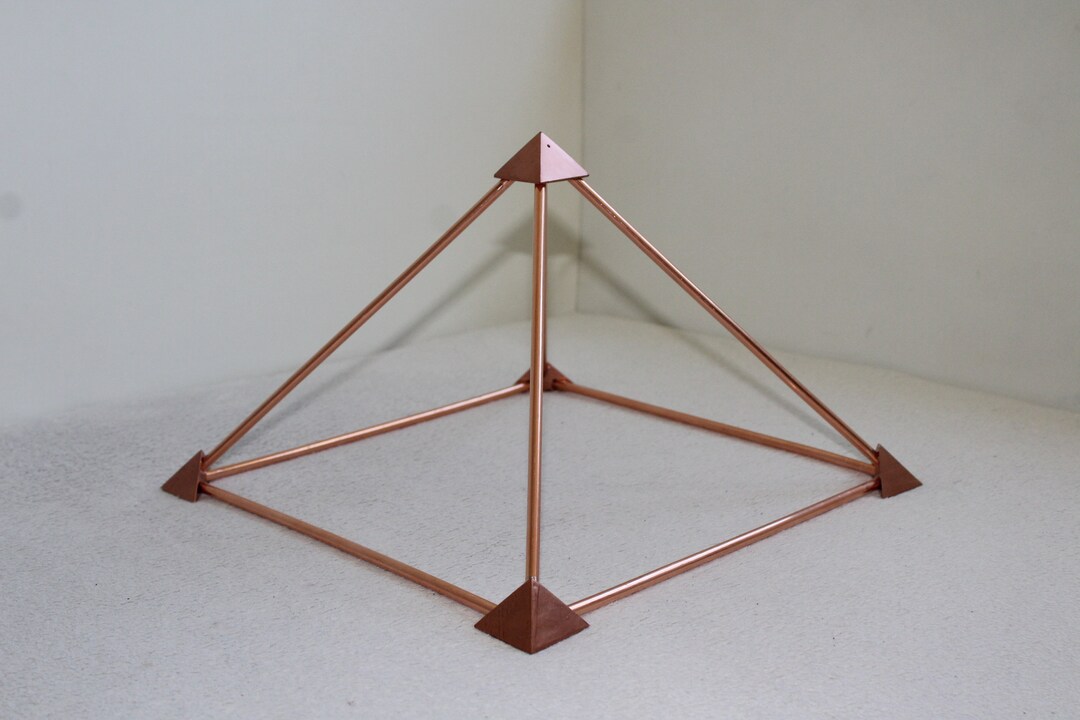 Copper Small Energy Giza Pyramid Sacred Cubit Orgone Energy Healthy ...