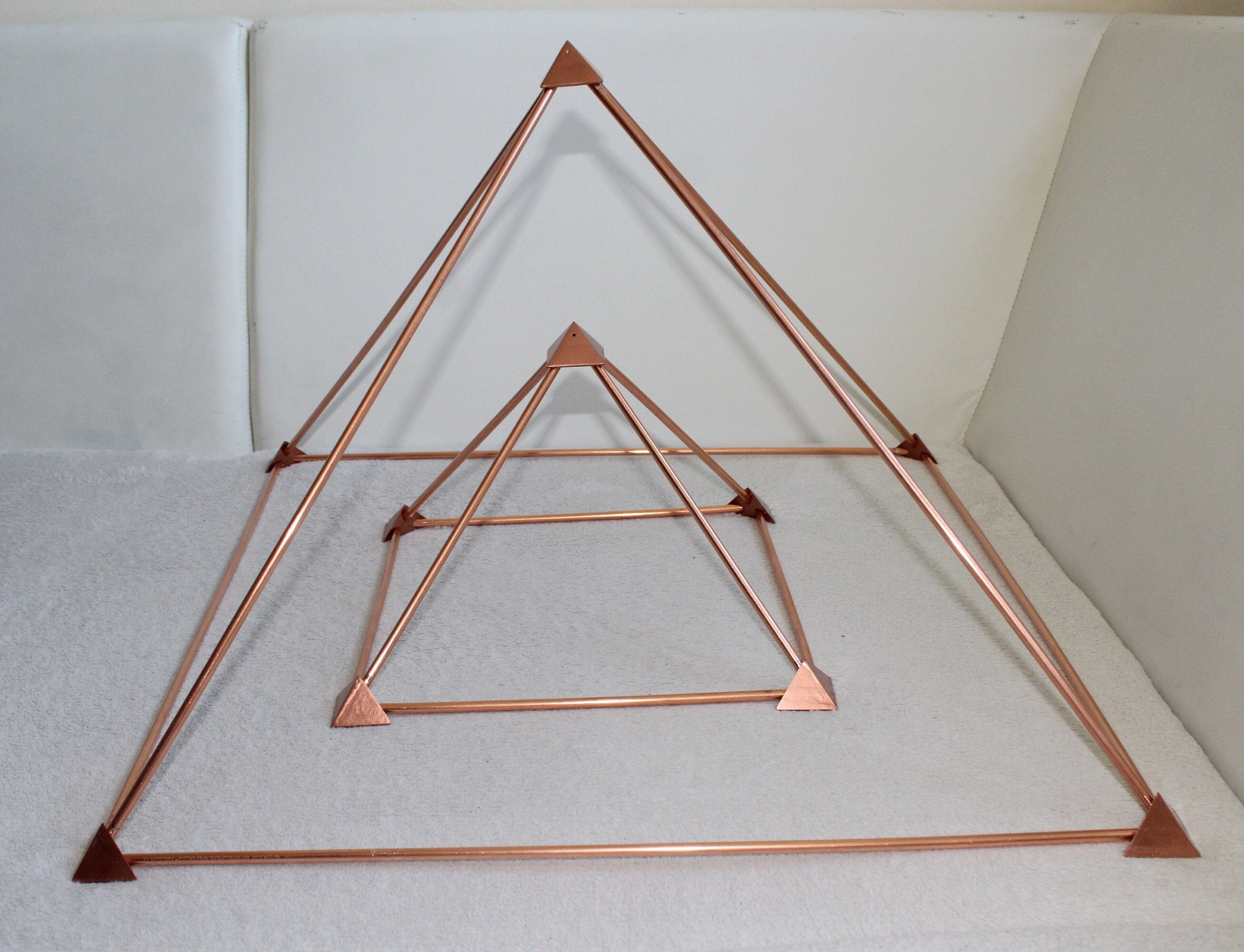 Copper Small Energy Giza Pyramid Sacred Cubit Orgone Energy | Etsy