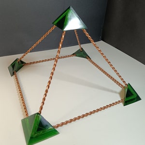 Tensor Ring Style Copper Energy Giza Pyramid Sacred Cubit Orgone Energy ...
