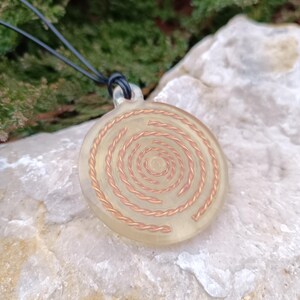 Multi-wave Lakhovsky Oscillator MWO Necklace 3D Printed Core Copper ...