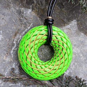 Copper 12 X 2 Directions Spirals Torus Pendant 6 Cm Active Resonance ...