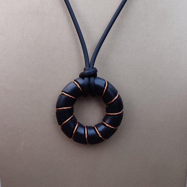 Torus Coil Necklace - Etsy