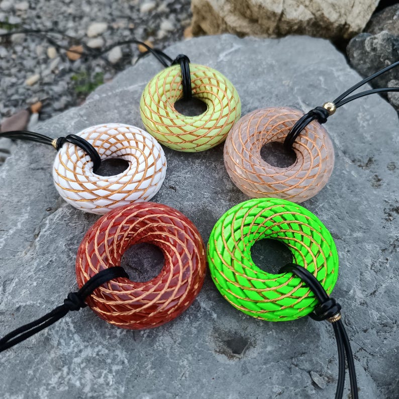 Copper Spirals Toroidal Pendant Resonance Coil by Marko Rodin Torsion ...