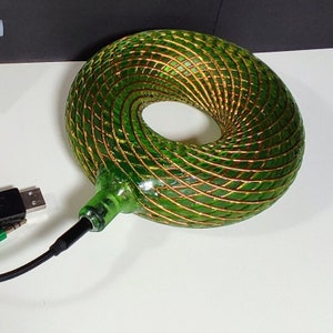 BIG Rodin Coil Scalar Toroidal Vortex Wave Generator Orgone Torsion ...