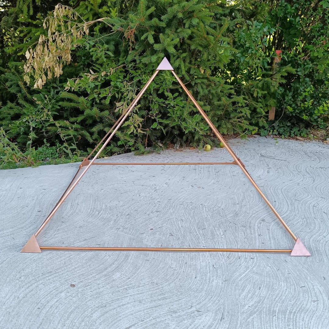 62*62cm Copper Energy Pyramid of Giza Sacred Cubit Orgone Energy ...