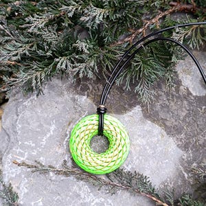 Copper 12 X 2 Directions Spirals Torus Pendant 6 Cm Active Resonance ...