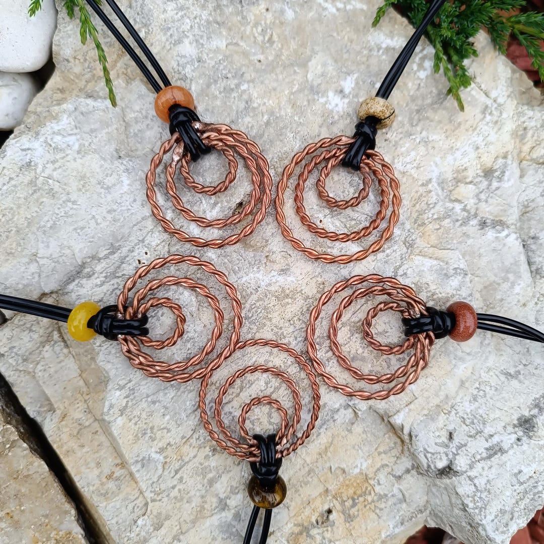 Solar Power Tri-disc - 144, 177, 188 Mhz Orange Yellow Gemstone for ...