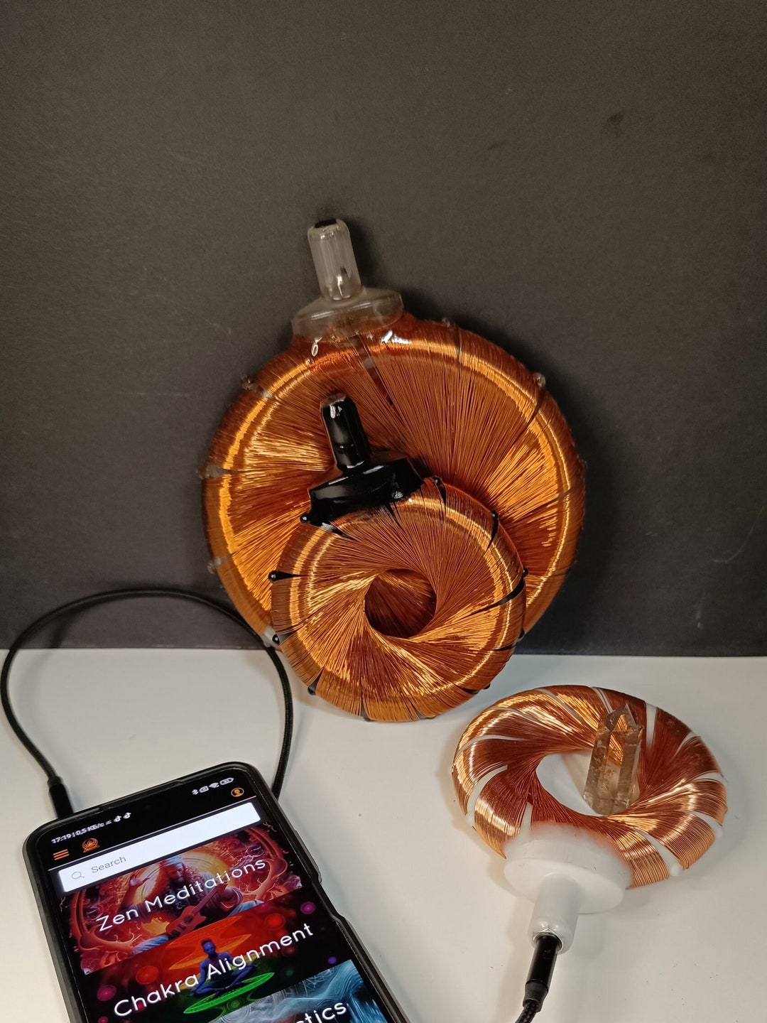 Big Toroidal Vortex Coil Wave Generator Torsion Fields Generator Abha ...