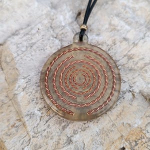 Multi-wave Lakhovsky Oscillator MWO Necklace 3D Printed Core Copper ...