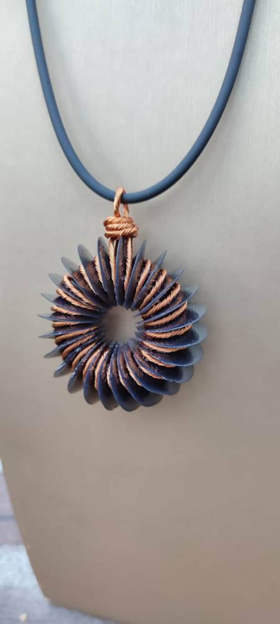Spiral Torus Pendant Active Resonance Coil Orgone Torsion Fields ...