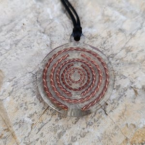 Multi-wave Lakhovsky Oscillator MWO Necklace 3D Printed Core Copper ...
