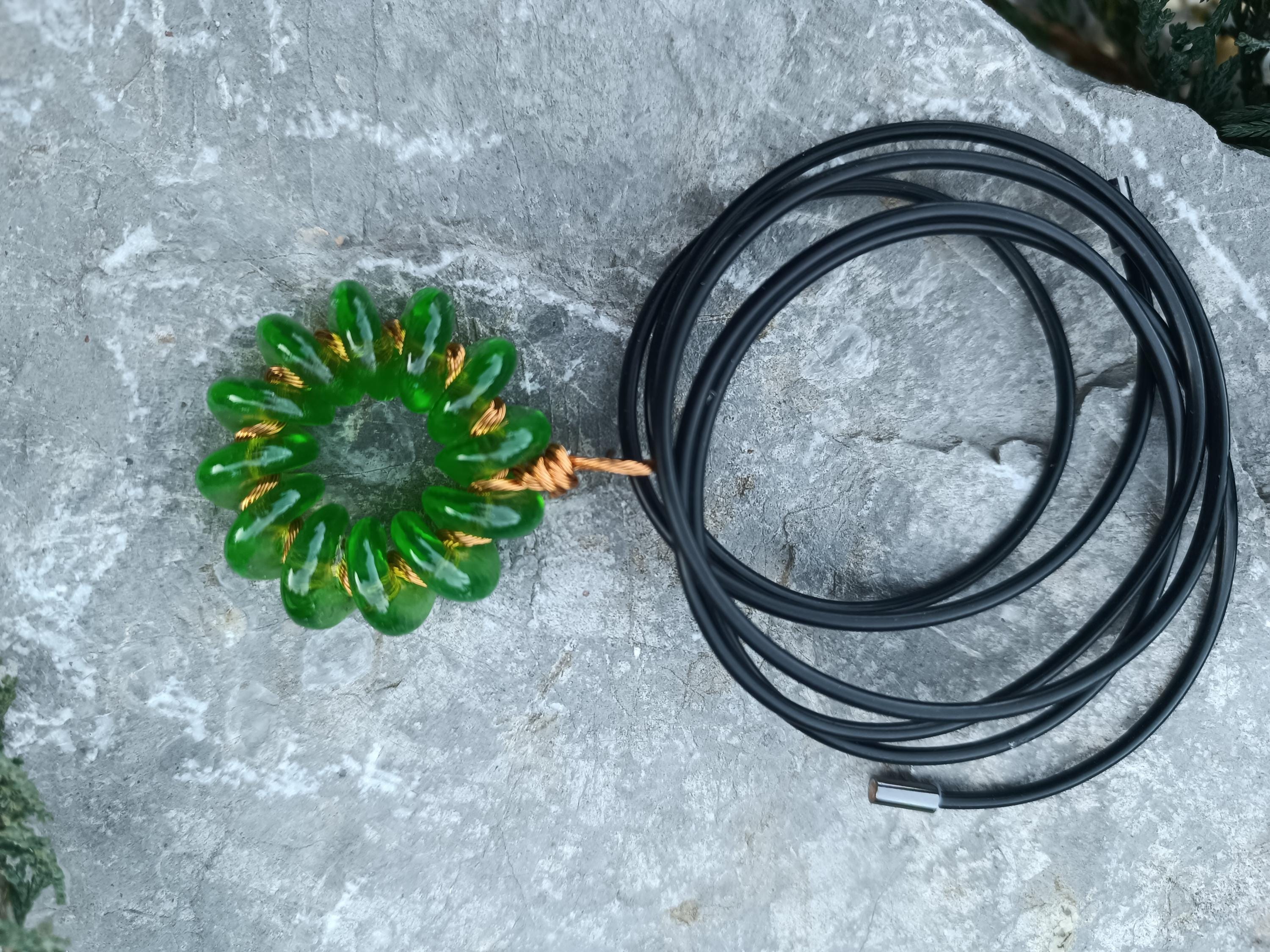 Copper Spiral Torus Resonance Coil Pendant ,torsion Fields Generator ...