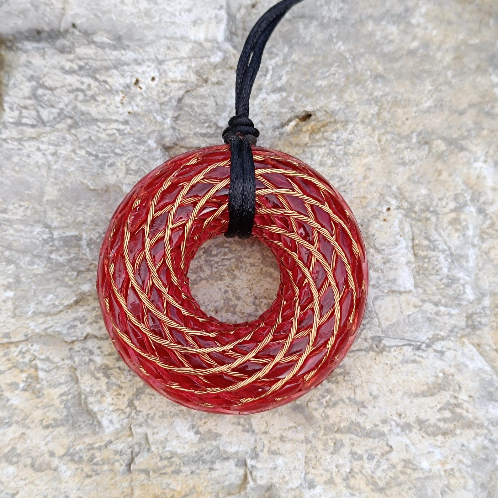 Copper Spirals Toroidal Pendant Resonance Coil by Marko Rodin Torsion ...