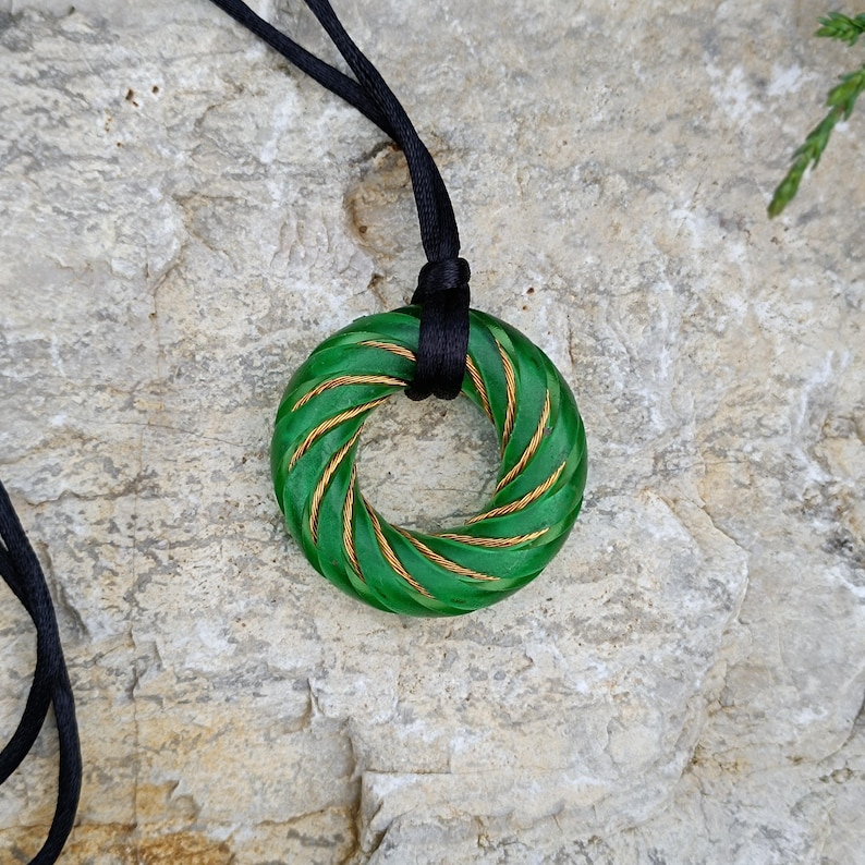 Spiral Torus Copper Wires Resonance Coil Pendant Torsion Fields ...