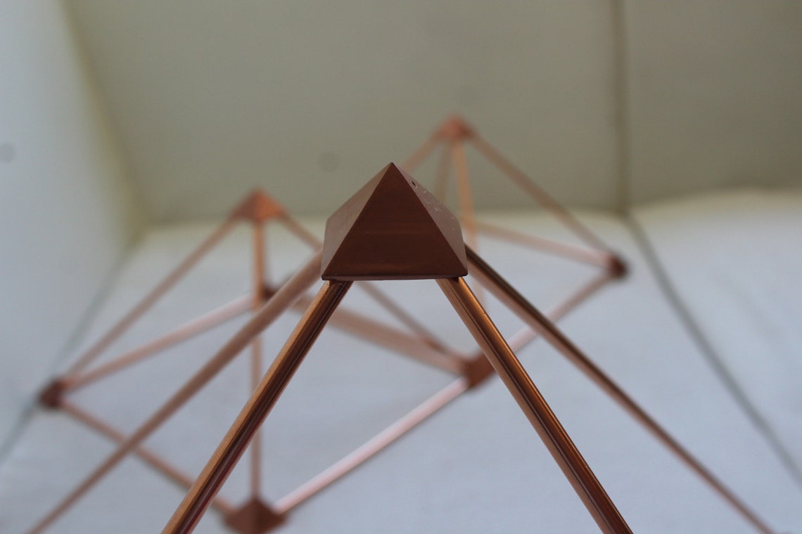 Copper Small Energy Giza Pyramid Sacred Cubit Orgone Energy - Etsy