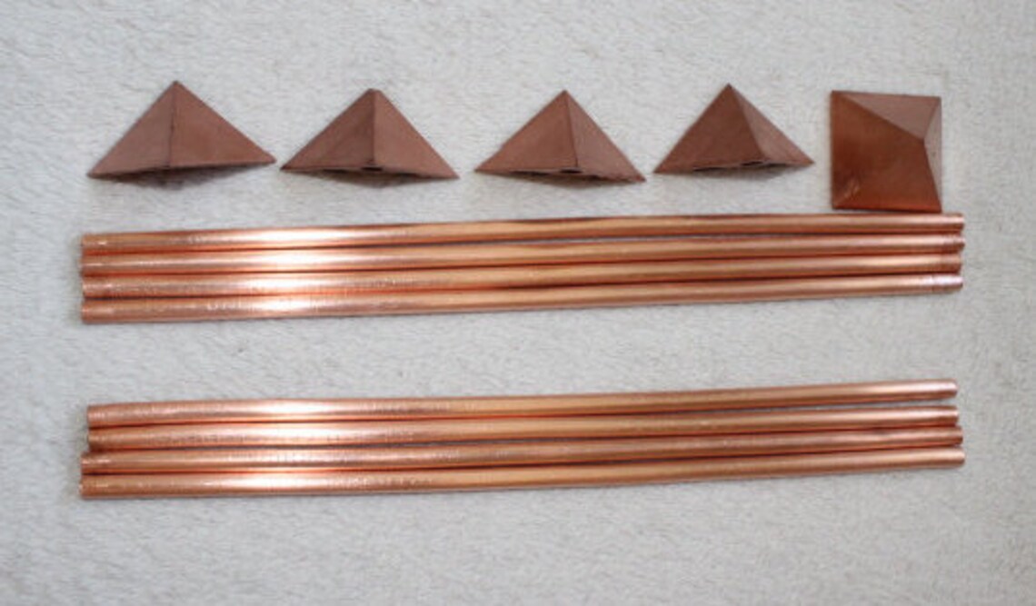 Copper Small Energy Giza Pyramid Sacred Cubit Orgone Energy - Etsy