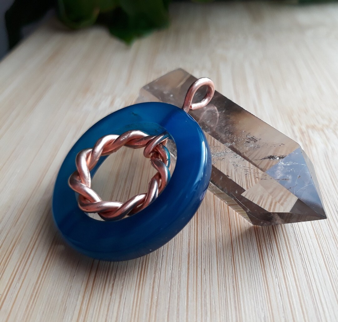 Tensor Rings Set 1/32 Sacred Royal Cubit Blue Tourmaline Crystal Ring ...