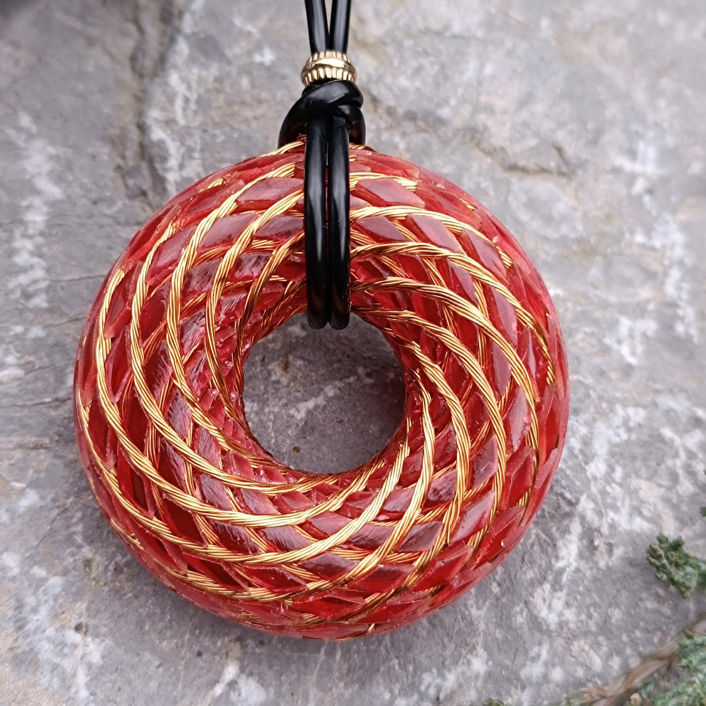 Copper Spirals Toroidal Pendant Resonance Coil by Marko Rodin Torsion ...