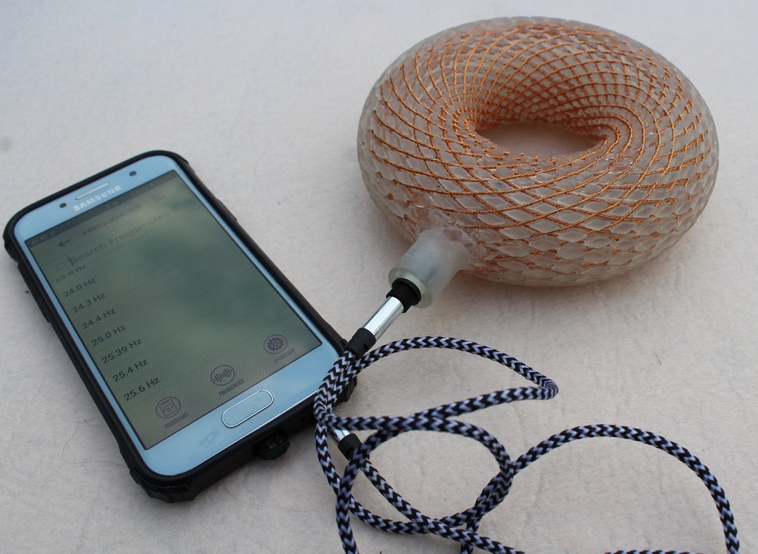 24x2 Copper Wire Turns Toroidal Coil Scalar Vortex Wave Generator ...