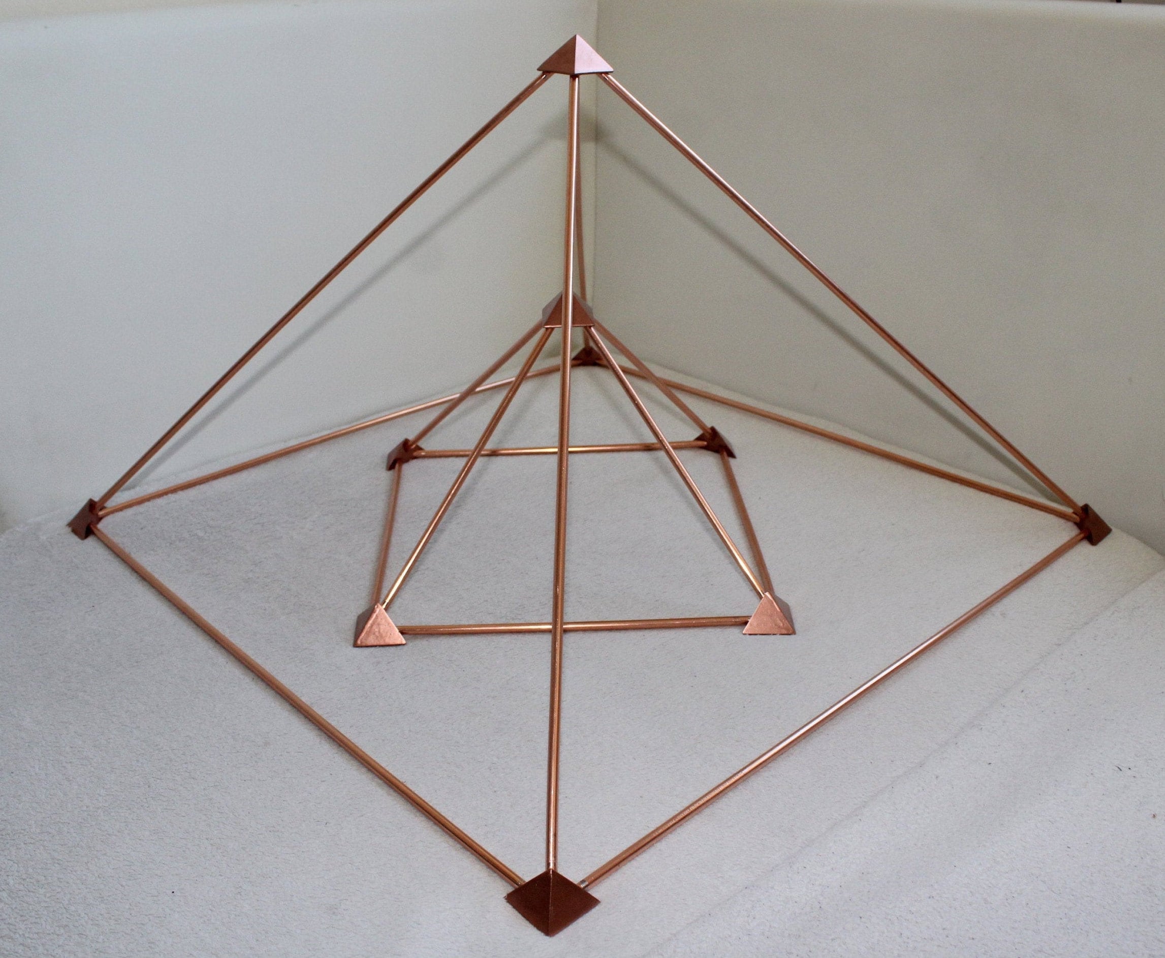 Copper Small Energy Giza Pyramid Sacred Cubit Orgone Energy - Etsy