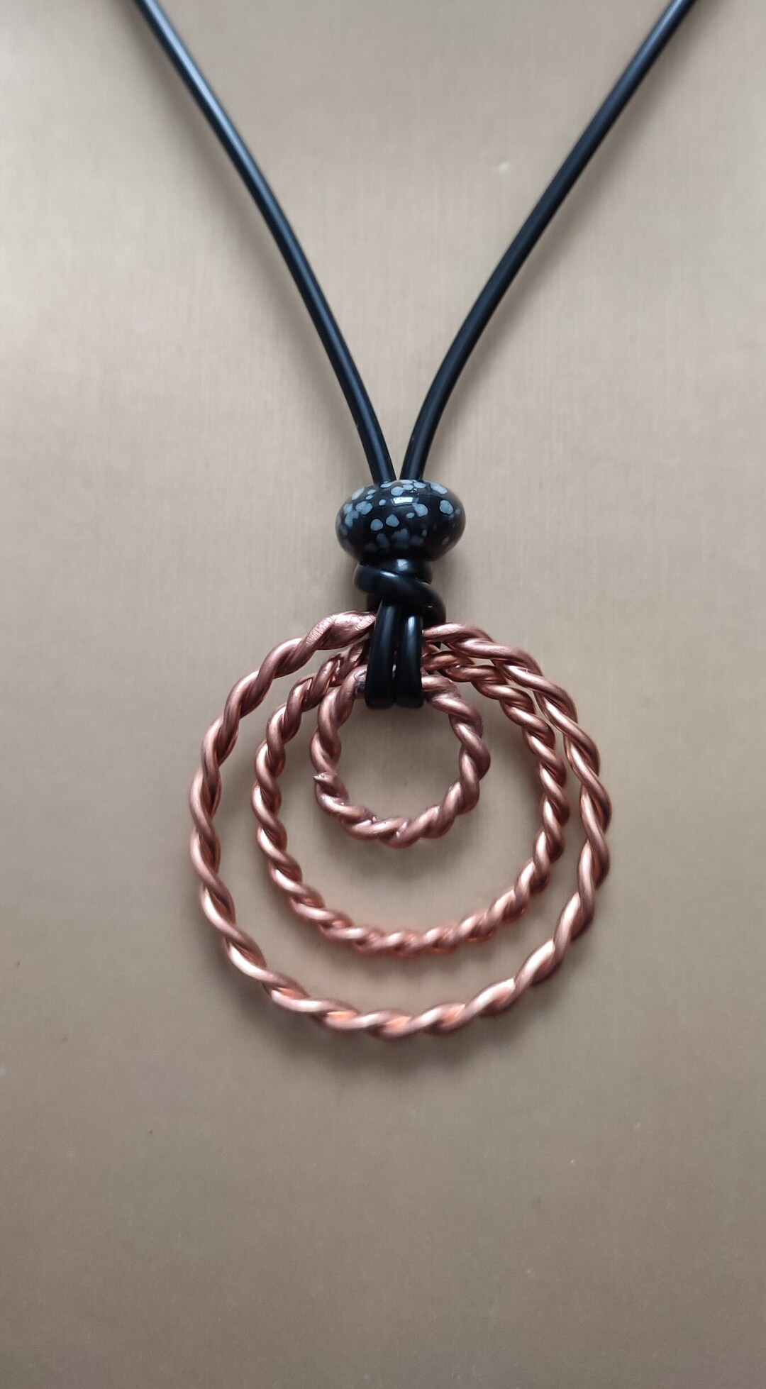 Obsidian Bead Trio Set Necklace Set of Lost Cubit, Sacred Royal Cubit ...