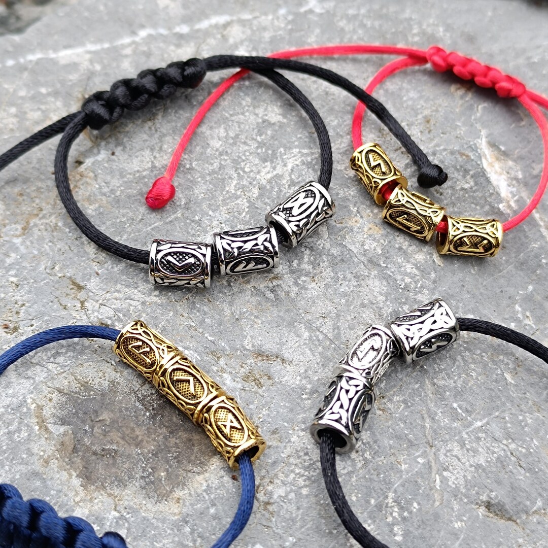 Zodiac/viking Runes Combination Individual Luck Amulet for Aries, Leo ...