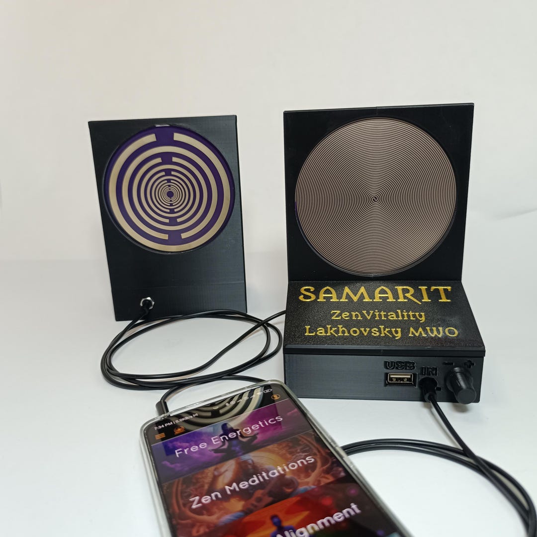 SAMARIT Laknovsky MWO Duo Device Frequency Scalar Waves Generator ...