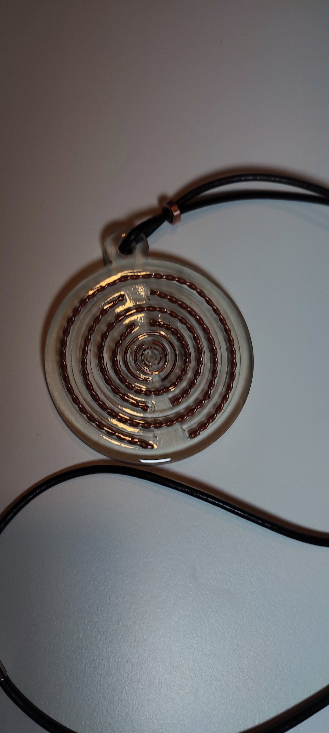 Multi-wave Lakhovsky Oscillator MWO Necklace 3D Printed Core Copper ...