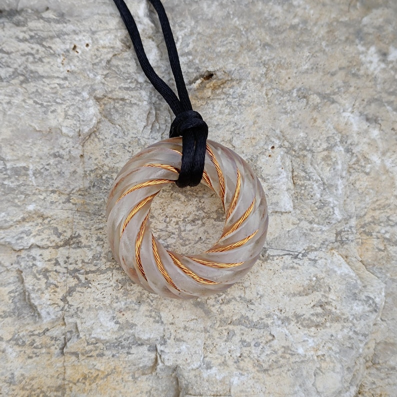 Spiral Torus Copper Wires Resonance Coil Pendant Torsion Fields ...