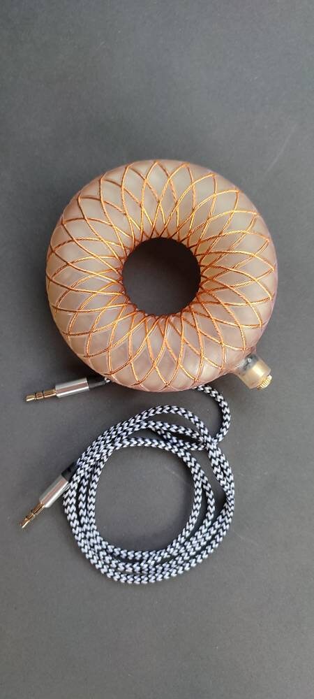 24 Turns Rodin Coil Scalar Toroidal Vortex Wave Generator - Etsy