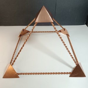 Tensor Ring Style Copper Energy Giza Pyramid Sacred Cubit Orgone Energy ...